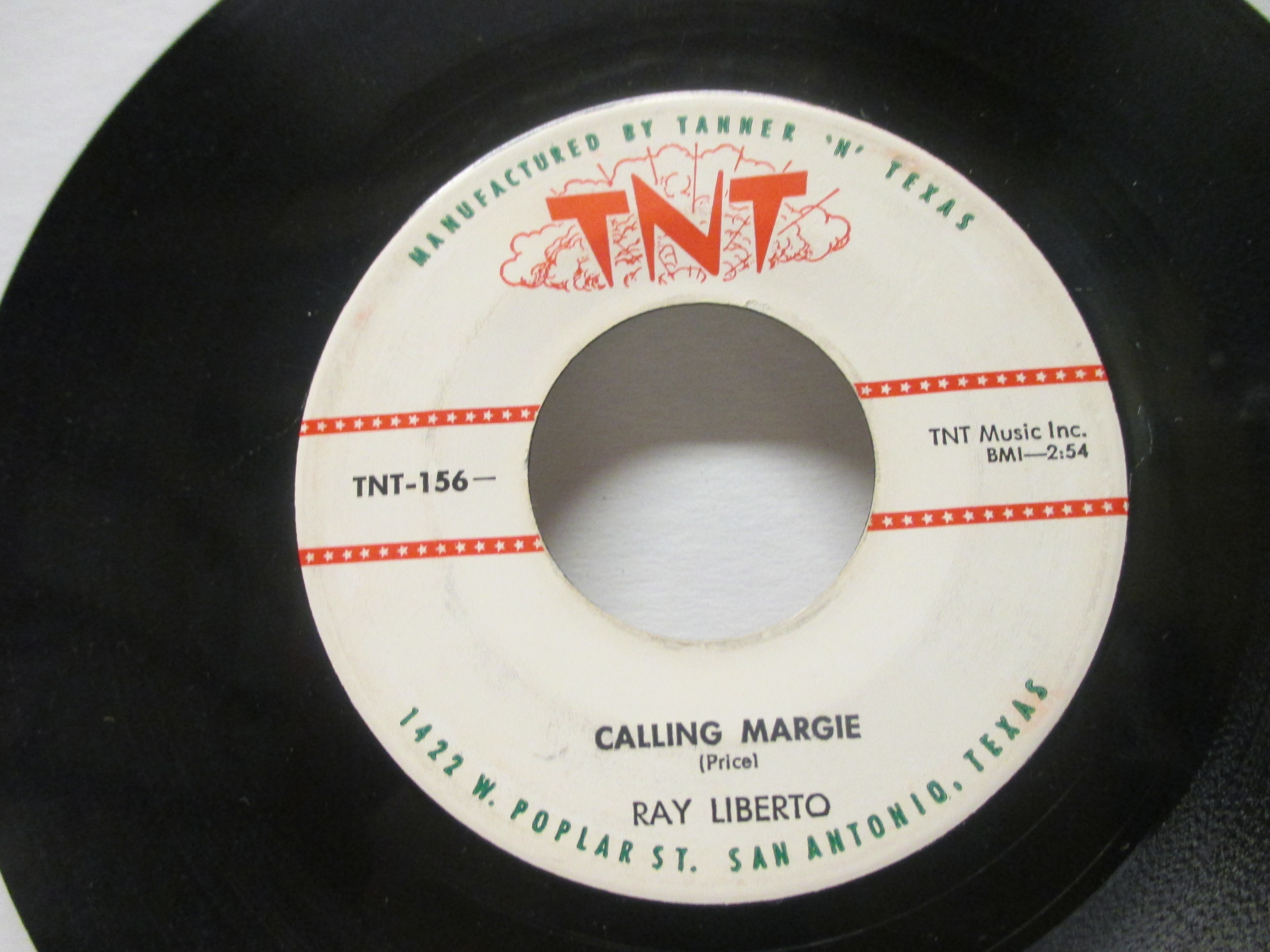 Liberto, Ray - Calling Margie - Times Square Records